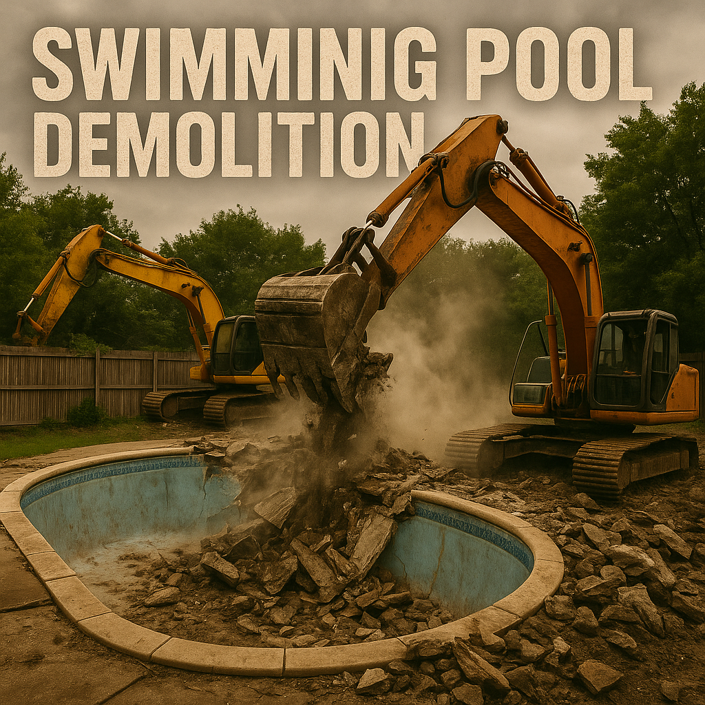 Swimming Pool Demolition - DEMOLITION DON